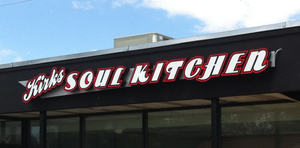 Aurora Restaurant Signs and Channel Letters | Kirk's Soul Kitchen